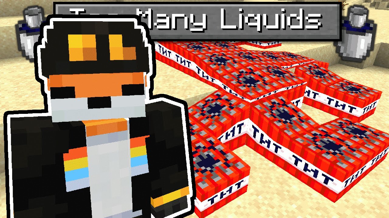 So I Added Way Too Many Liquids to Minecraft... - Minecraft videos