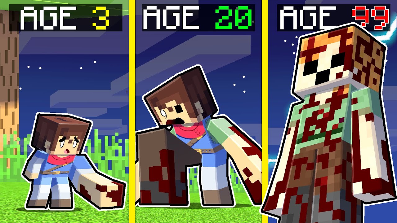 Surviving 99 Years as GIANT ALEX In Minecraft! - Minecraft videos