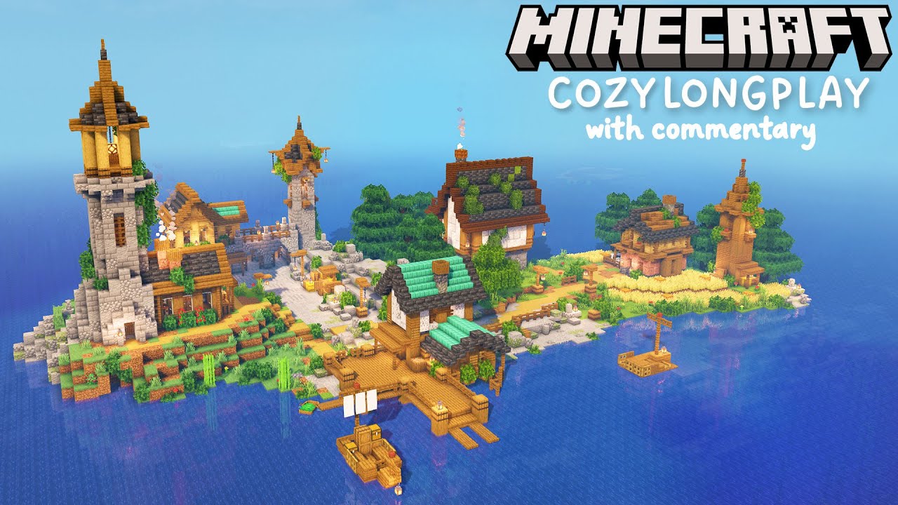 The Island Transformation is Complete! - Relaxing Minecraft Longplay ...