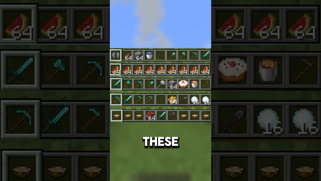 This is the best hotbar setup in Minecraft #shorts #lotusispotus # ...