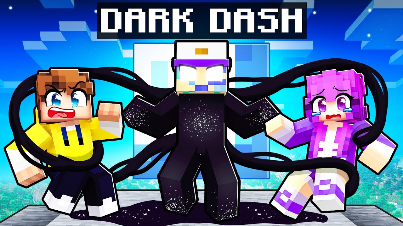 Turning into DARK DASH in Minecraft! - Minecraft videos