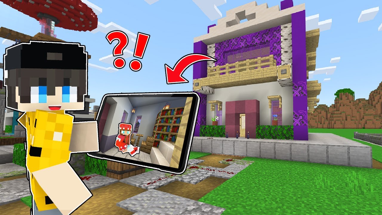 Using Cameras To Cheat In Minecraft Hide And Seek Minecraft Videos 4210