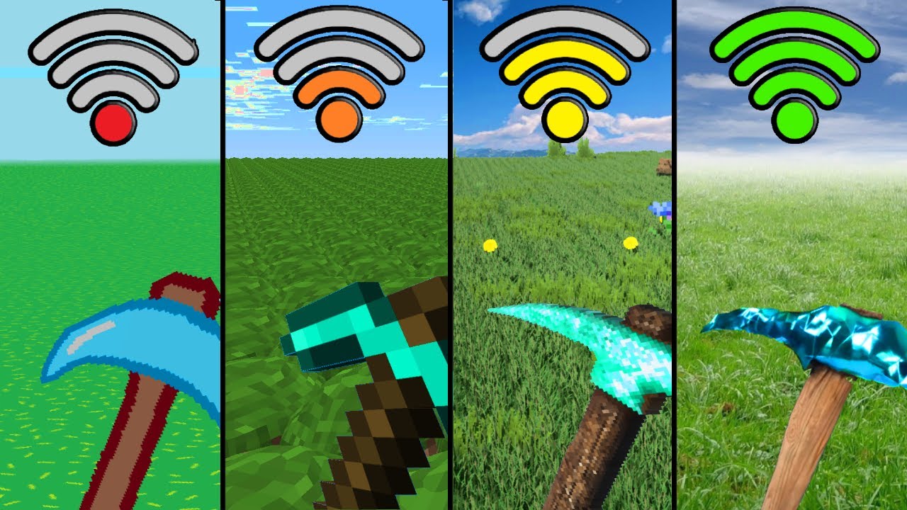minecraft using with different Wi-Fi - GIANT compilation - Minecraft videos
