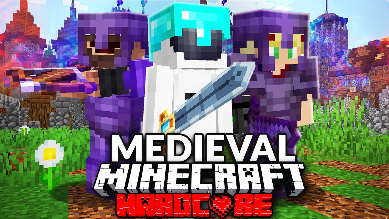 100 Players Simulate a Medieval Hunger Games in Minecraft - Minecraft ...