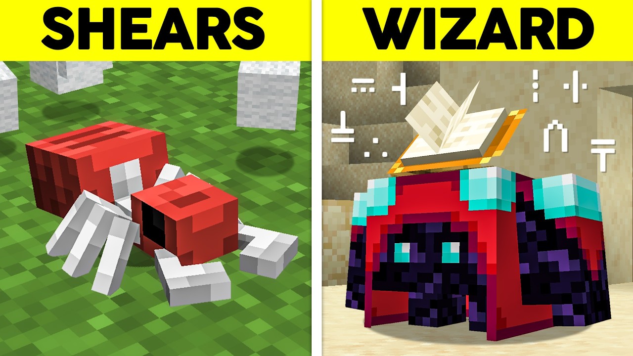 45 Items Minecraft Should Turn Into Mobs! - Minecraft videos
