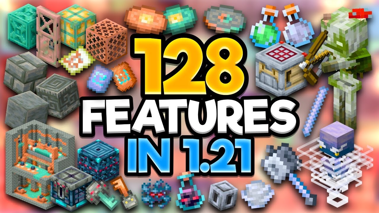 ALL 128 Features In Minecraft 1.21 - Tricky Trials! - Minecraft videos