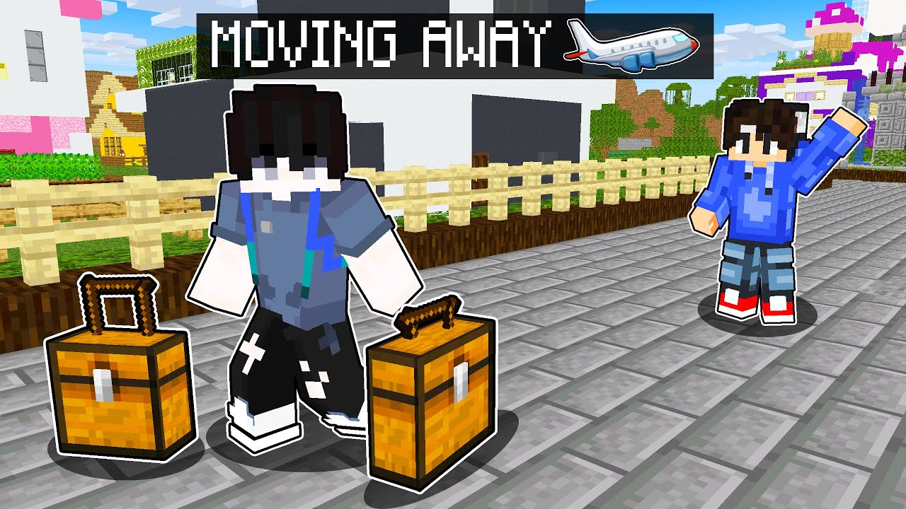 Ar Ar Is LEAVING OMO City in Minecraft - Minecraft videos