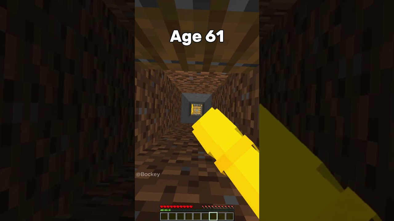 Bases At Different Ages In Minecraft (World's Smallest Violin ...