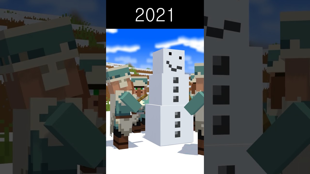 Evolution of Merge Snowman - Minecraft Animation - Minecraft videos