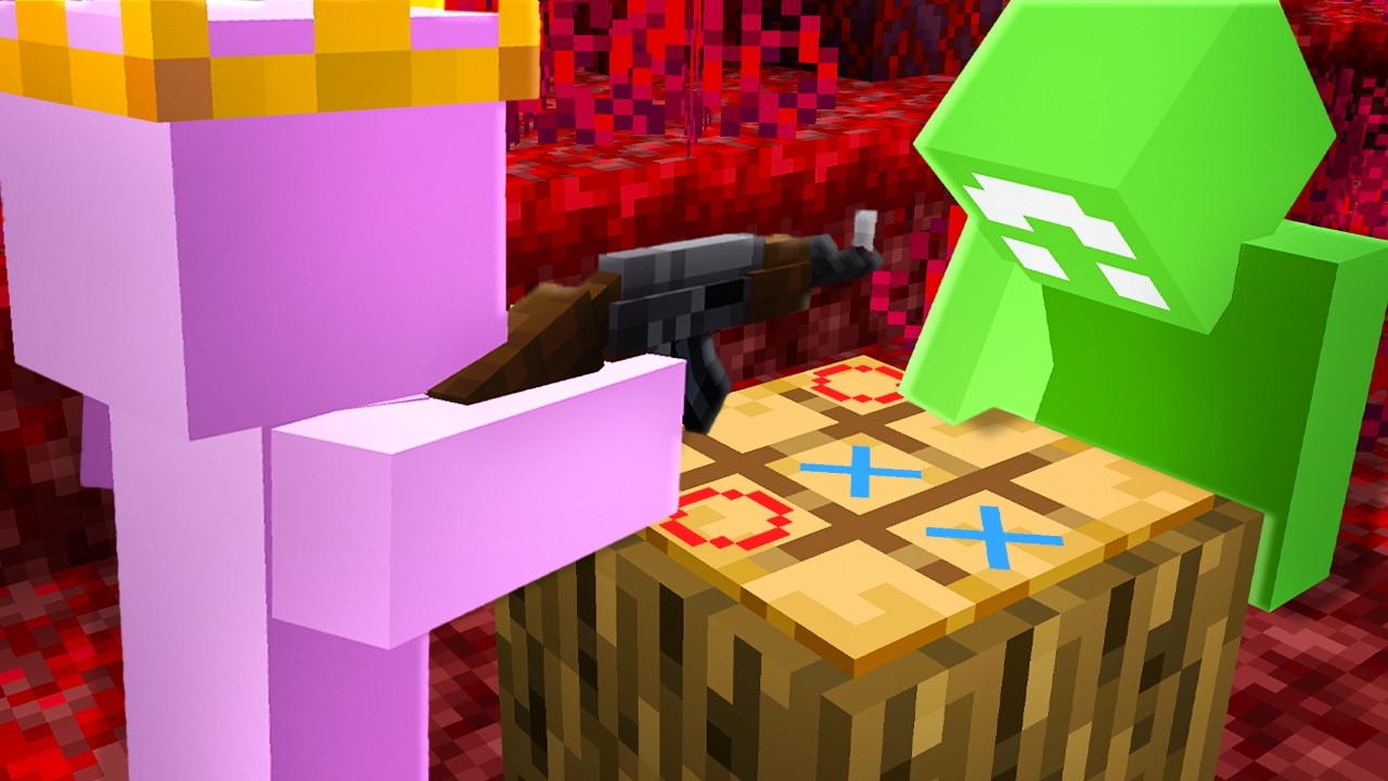Extreme Minecraft Tic-Tac-Toe - Minecraft videos