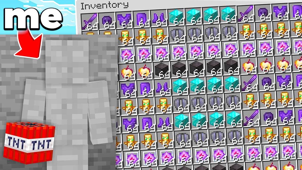 How I Stole 10,399,000 Duped Items in This Minecraft SMP - Minecraft videos