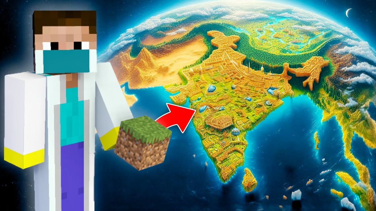 I Built INDIA In Minecraft Survival | Addon Nagar #22 | Mcaddon ...