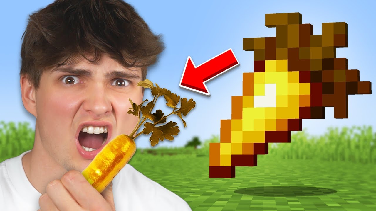 I Cooked Minecraft Foods in REAL LIFE! - Minecraft videos