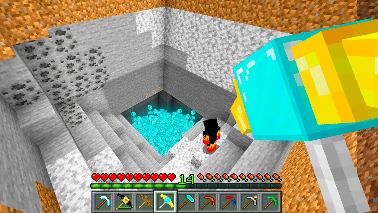 MINECRAFT MAS TEM PICARETAS SUPER - Minecraft videos