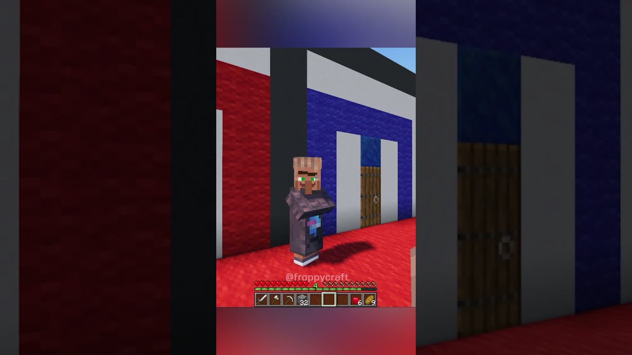 Minecraft Villagers Mystery Rooms #minecraft #villager #grox ...