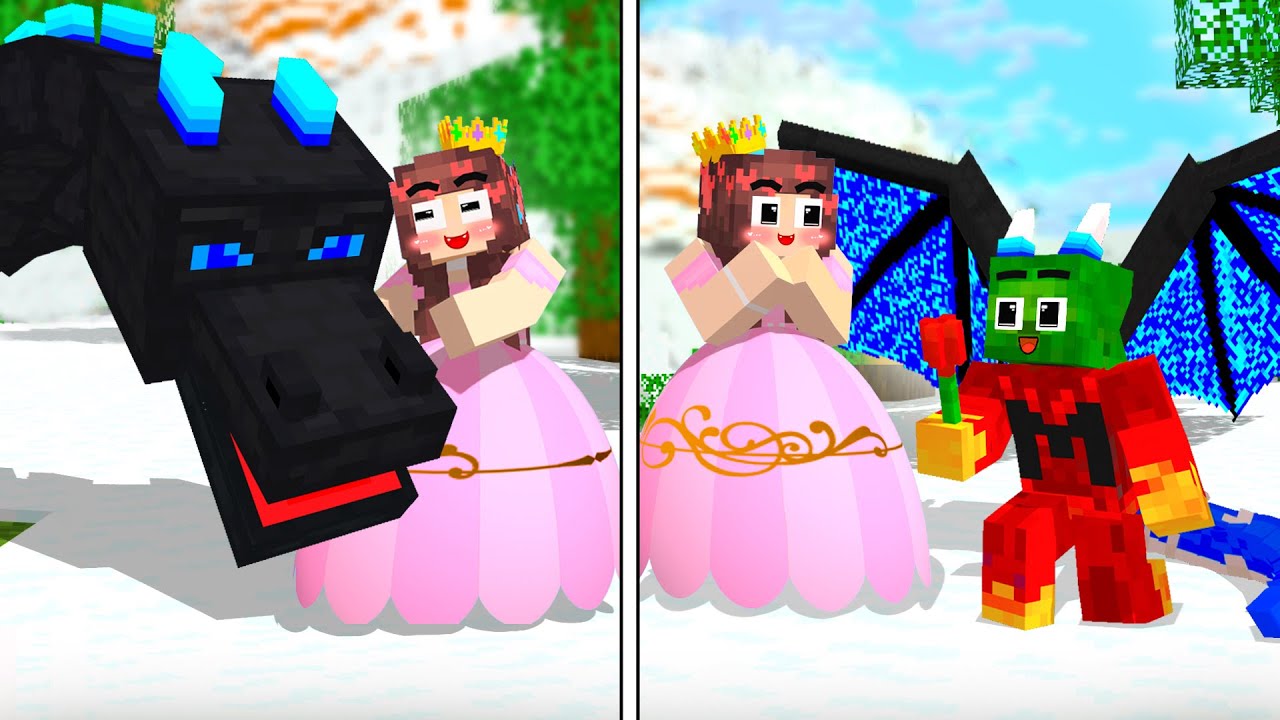 Monster School : Zombie x Squid Game CUTE LOVE DRAGON & PRINCESS ...