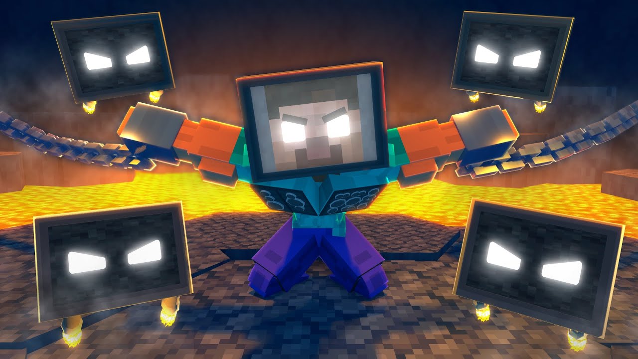 Return of TV HEROBRINE - Minecraft Animation - Minecraft videos