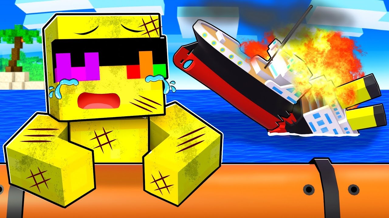 Sunny Was SHIPWRECKED In Minecraft! - Minecraft videos