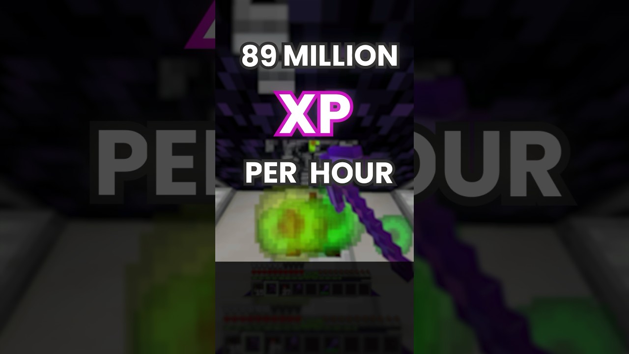 The Fastest EVER XP Farm in Minecraft! - Minecraft videos