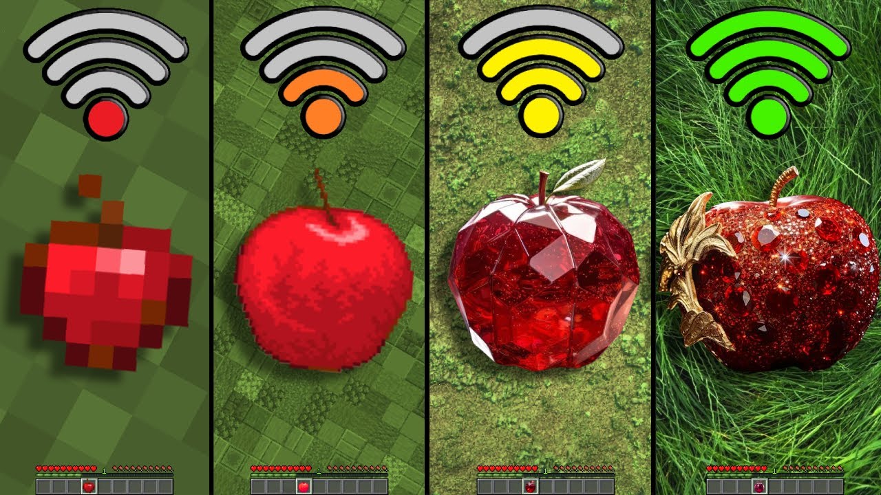 minecraft with different Wi-Fi - EXTRA compilation - Minecraft videos