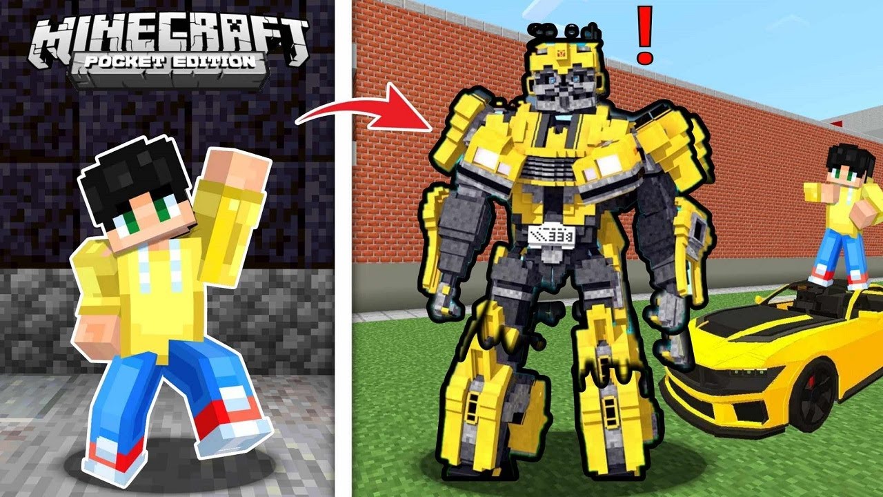 BAGONG REALISTIC BUMBLE BEE sa UWU CITY sa Minecraft PE - Minecraft videos