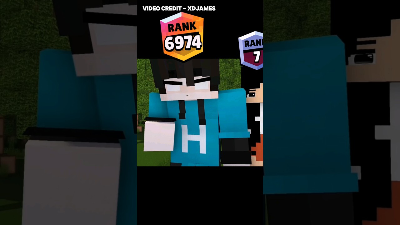 Heeko vs Notchie rank up part - 7 #shorts #minecraft #brawlstars ...