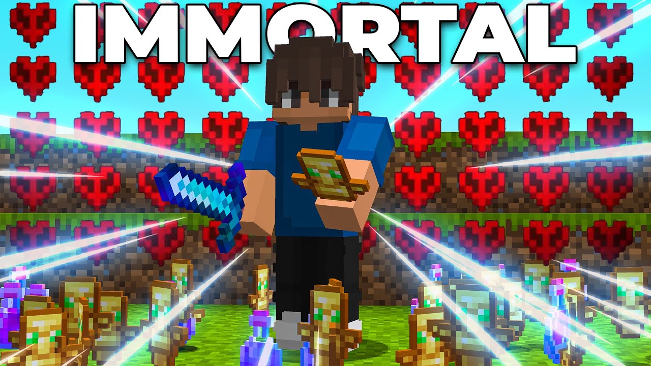 How this Item Made me IMMORTAL in this Minecraft Smp.. - Minecraft videos