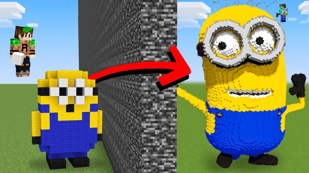 I Cheated With MINIONS in Minecraft Build Battle - Minecraft videos