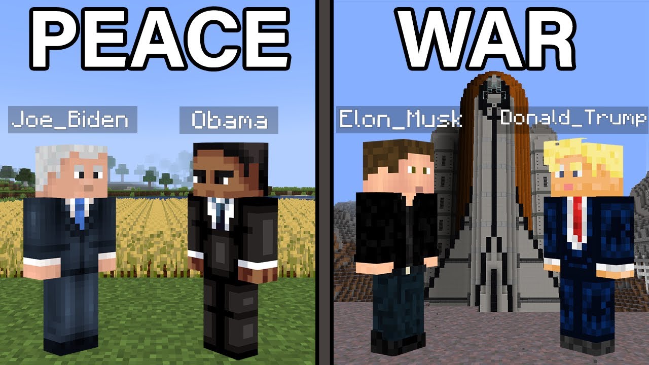 I Made Presidents Simulate Civilization in Minecraft.. - Minecraft videos