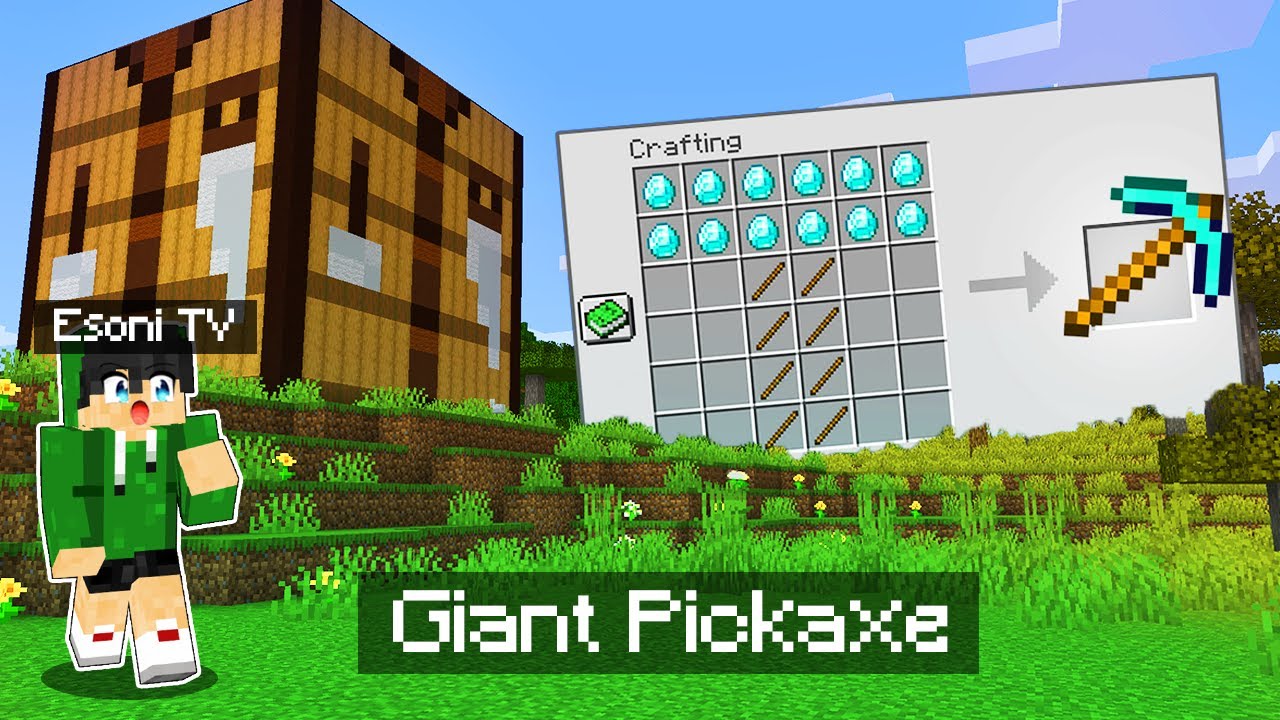 Minecraft, But Crafts are GIANT | TAROPA VILLAGE (Tagalog) - Minecraft ...