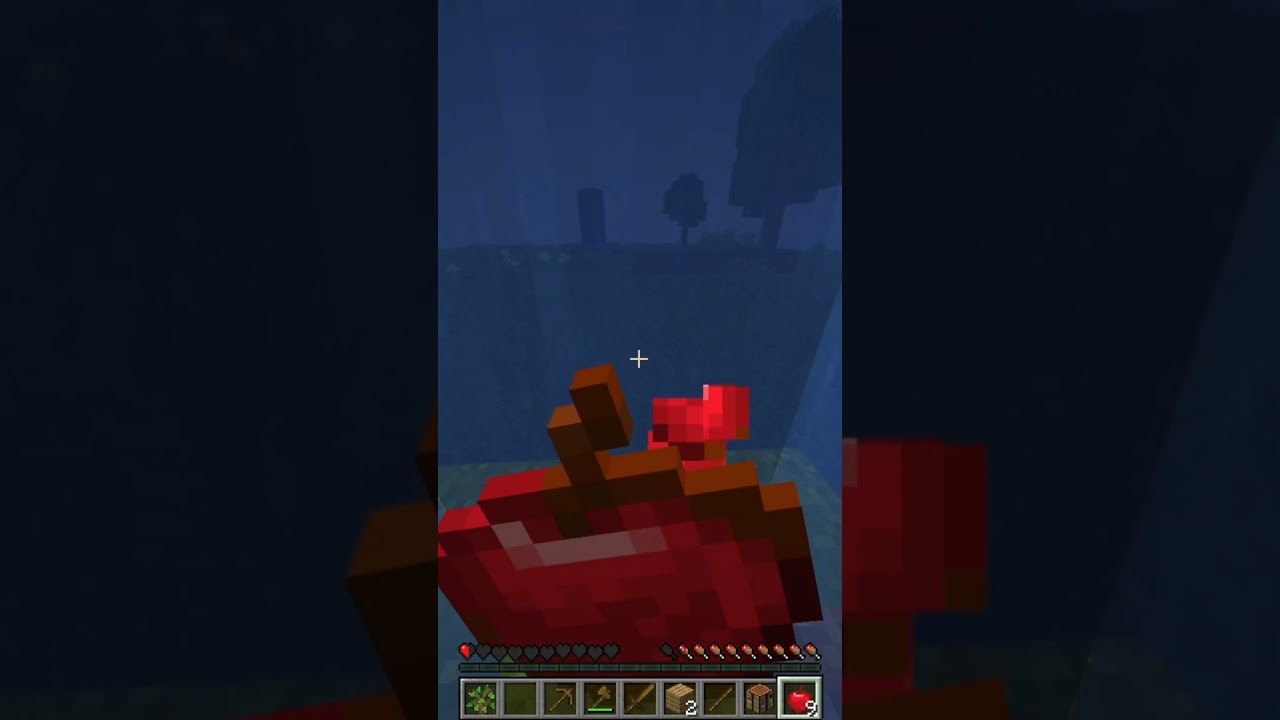Minecraft But You Are Always Inside Water Bubble Minecraft Shorts