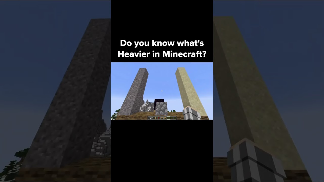 Minecraft Physics Moment - Minecraft videos