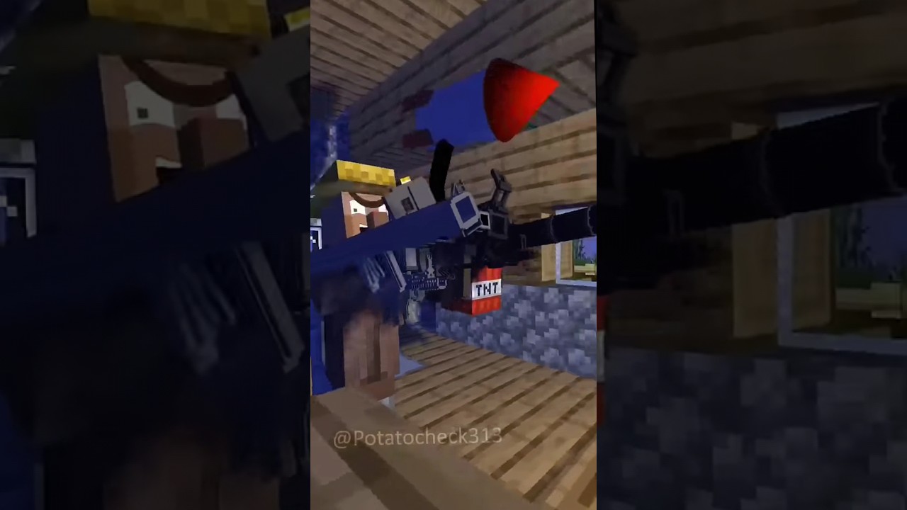 Minecraft funny clip #shorts #shortsfeed #minecraft - Minecraft videos
