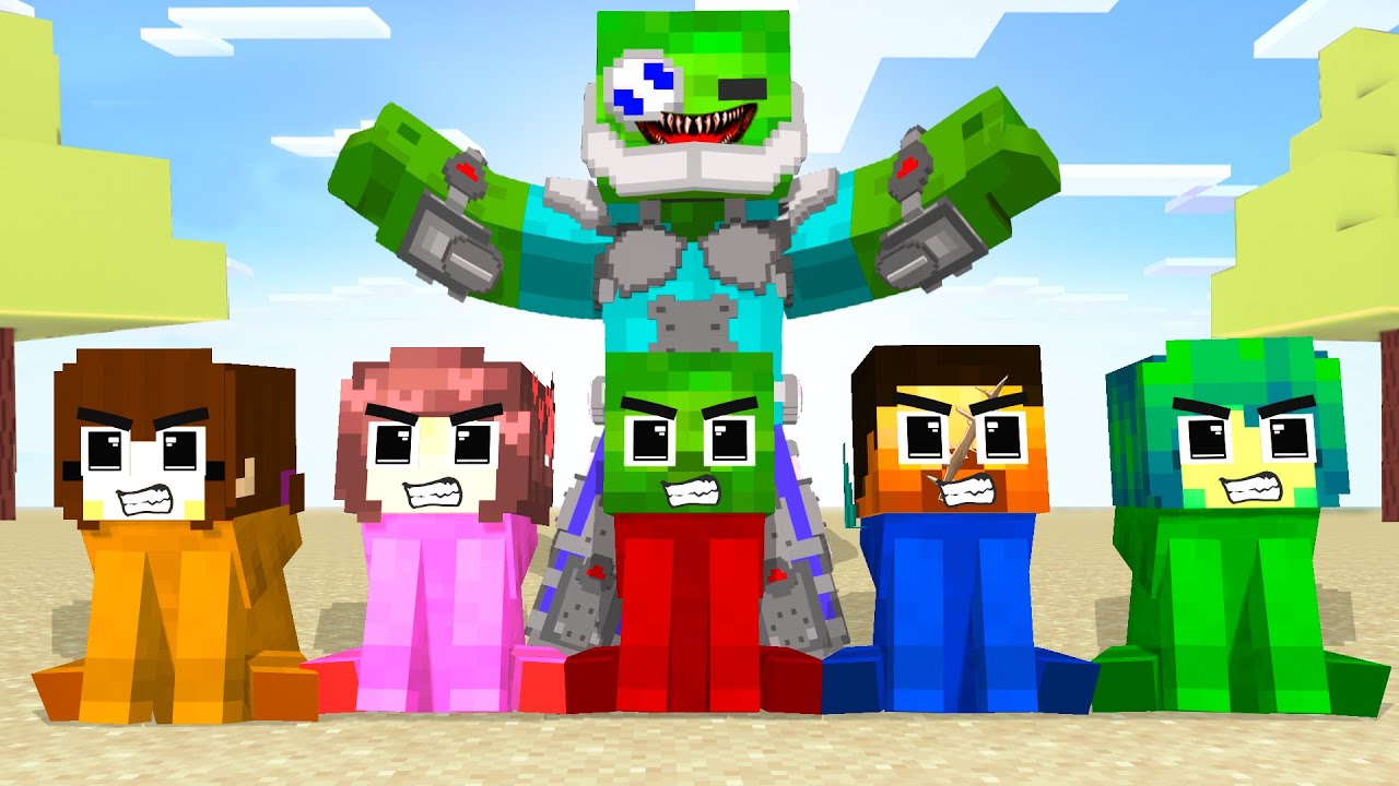 Monster School : Zombie x Squid Game ESCAPE CHALLENGE Part 1 ...