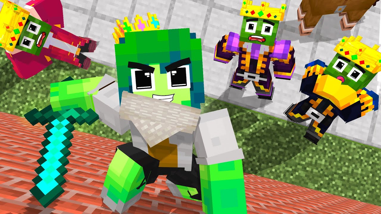 Monster School : Zombie x Squid Game PRINCESS but... ASSASSIN ...