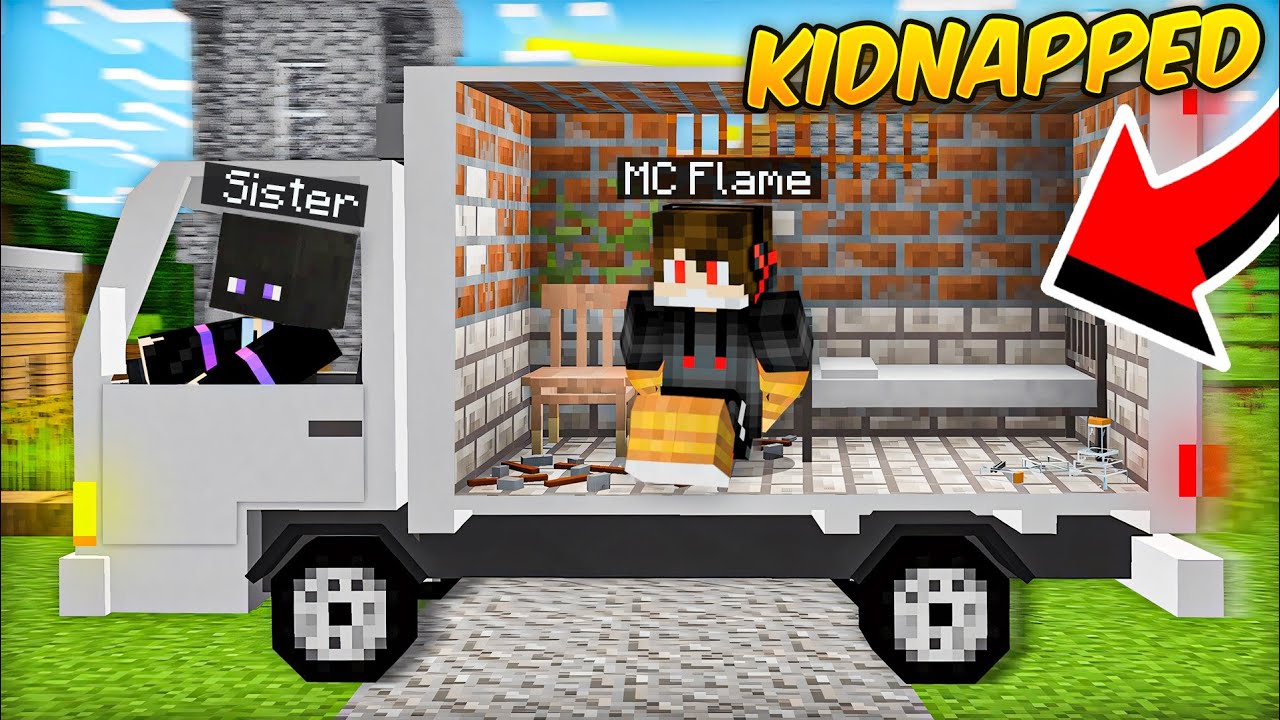 My Sister Kidnapped me In Minecraft - Minecraft videos