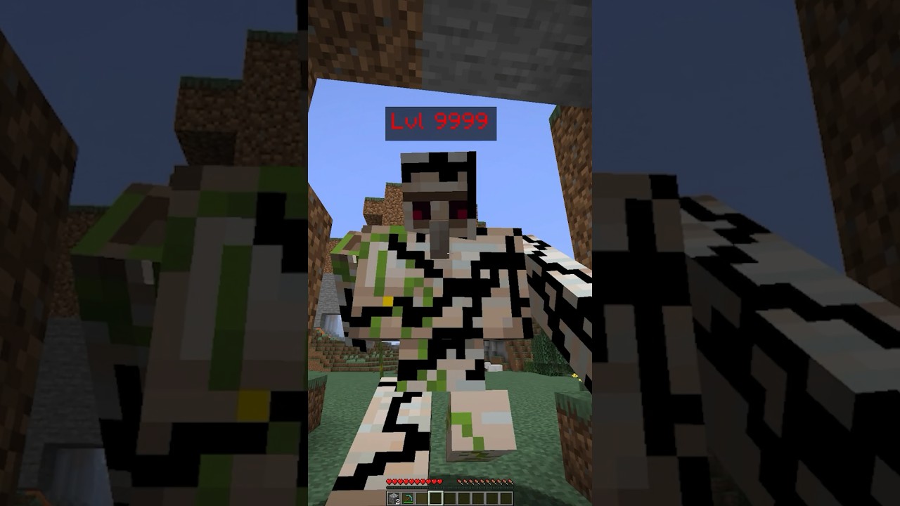 POV: Minecraft short villager LVL 1 vs Pro villager LVL 909 #shorts # ...