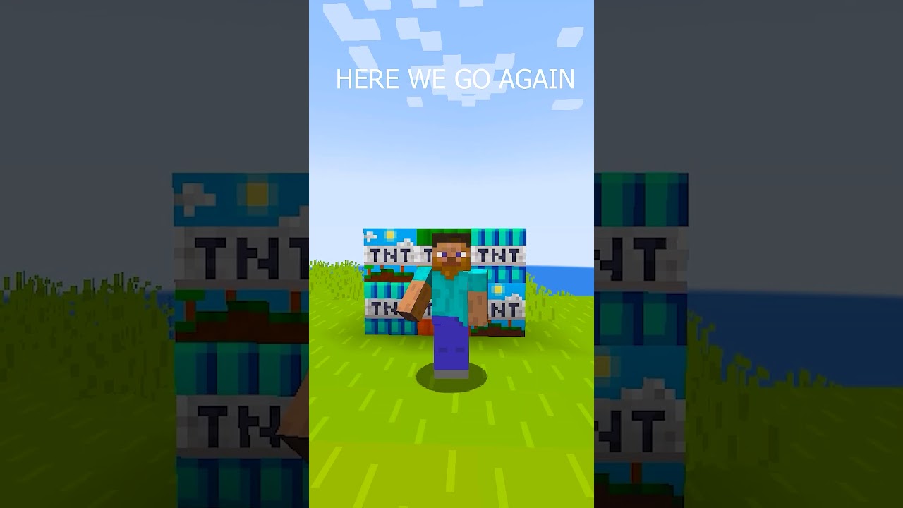 TNT COMPLITION #1 #minecraft #shorts - Minecraft videos