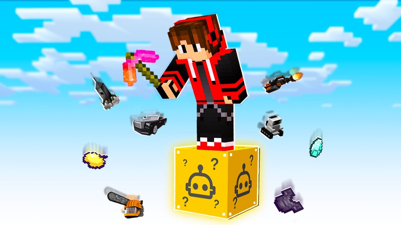 Trapped on a ChatGPT Lucky ONEBLOCK in Minecraft - Minecraft videos