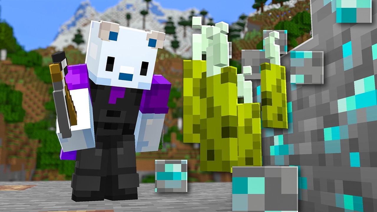 We Tried Minecraft With Random Block Drops - Minecraft videos