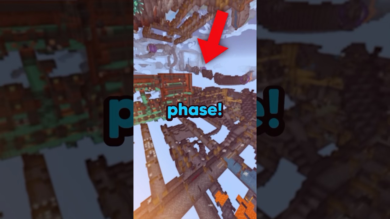 BEST 2 WEEK MINECRAFT PHASE SEED! #shorts - Minecraft videos