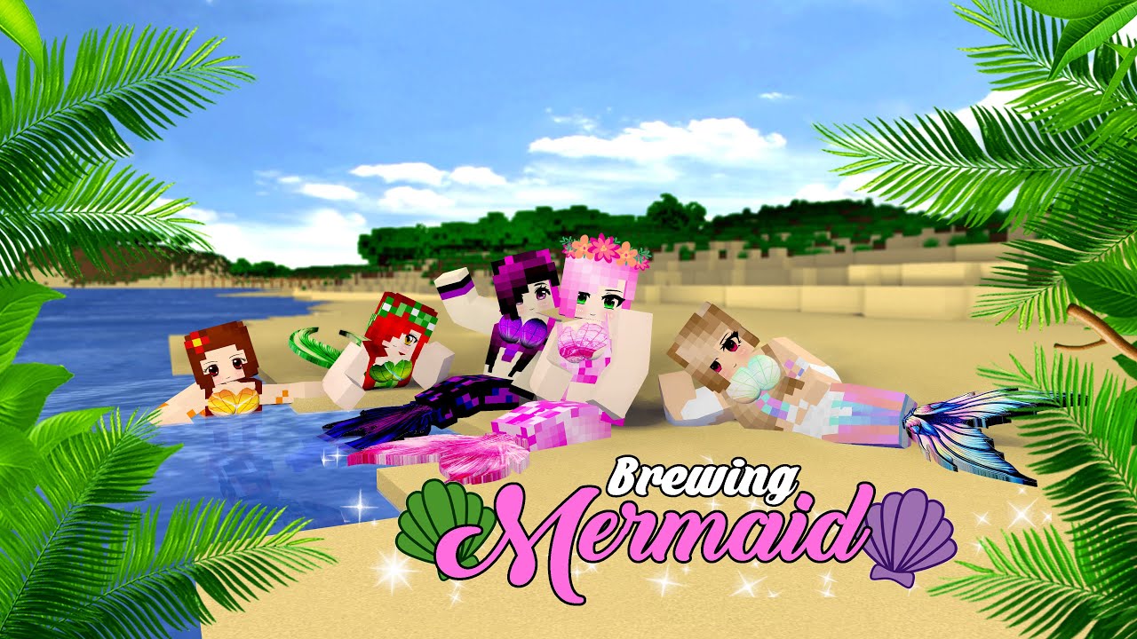 BREWING MERMAID: Beautiful Girl Mermaid | Monster Minecraft - Minecraft ...