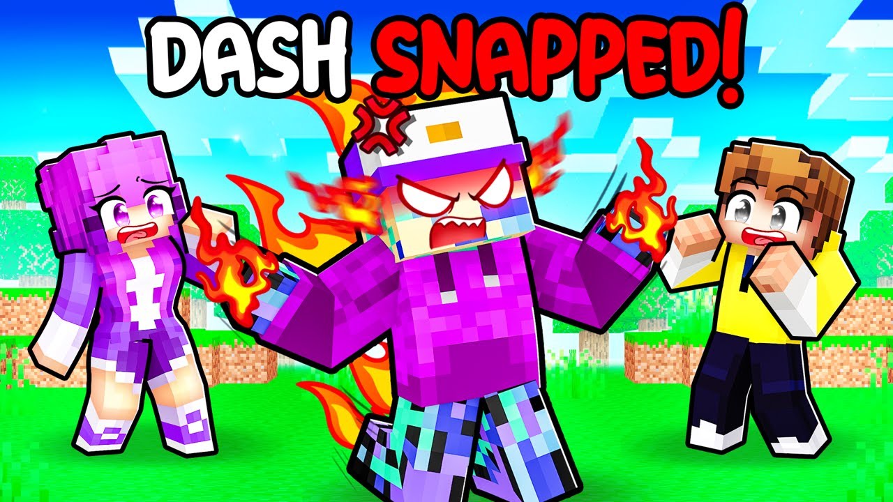 Dash SNAPPED in Minecraft! - Minecraft videos