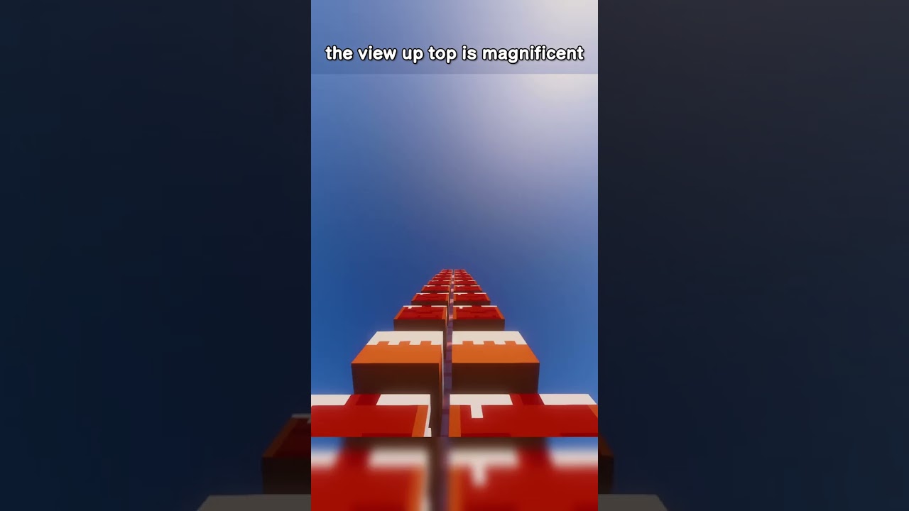 Fastest Staircase in Minecraft #shorts #minecraft - Minecraft videos