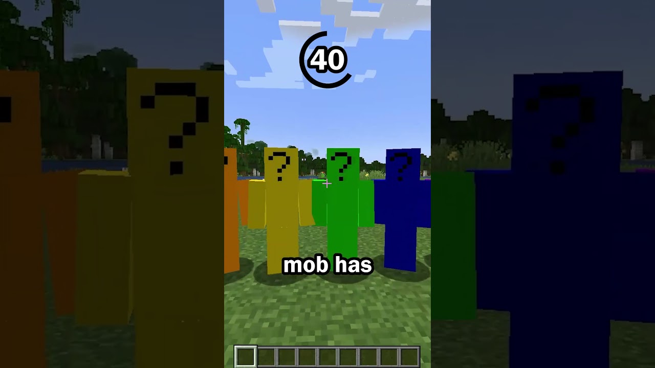 Guess the Minecraft mob in 60 seconds 34 - Minecraft videos