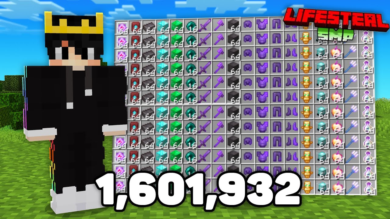 How I Found ADMIN Secret Vault On This Deadliest Minecraft LIFESTEAL ...