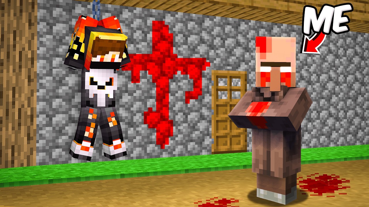 I Became a BLOOD VILLAGER to Troll My Friend in Minecraft - Minecraft ...