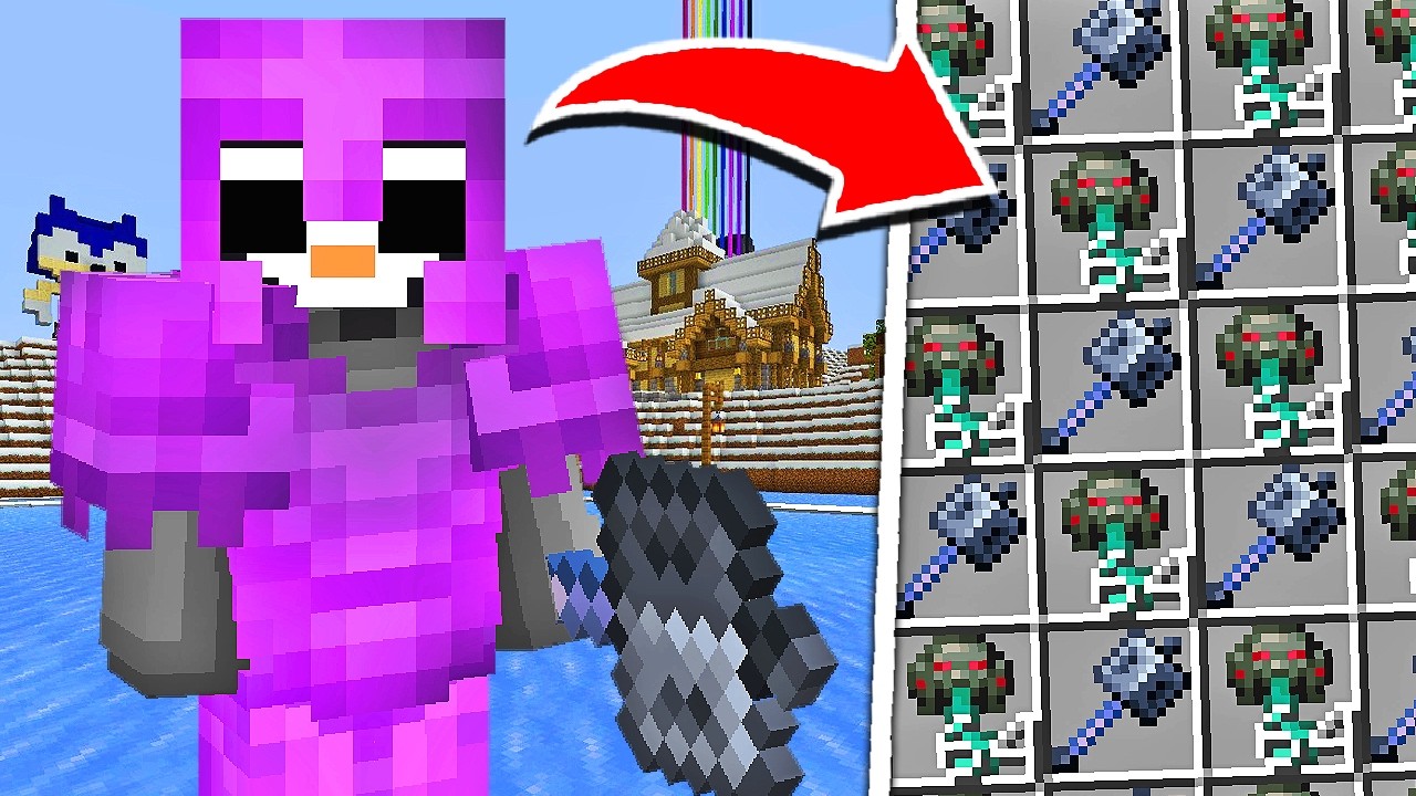 I Built a MACE FARM in Minecraft Hardcore - Minecraft videos