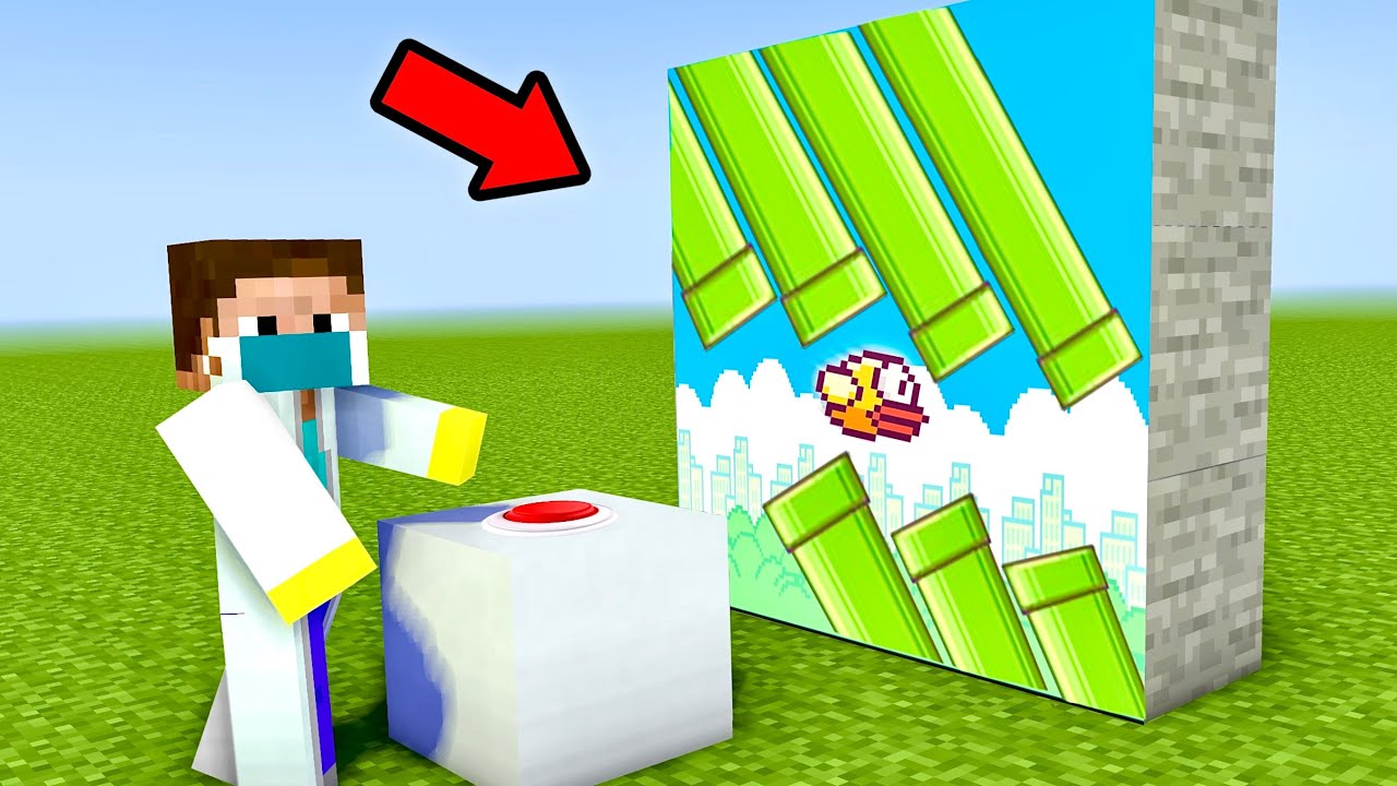 I Played Popular Mobile Games In Minecraft | Mcaddon - Minecraft videos