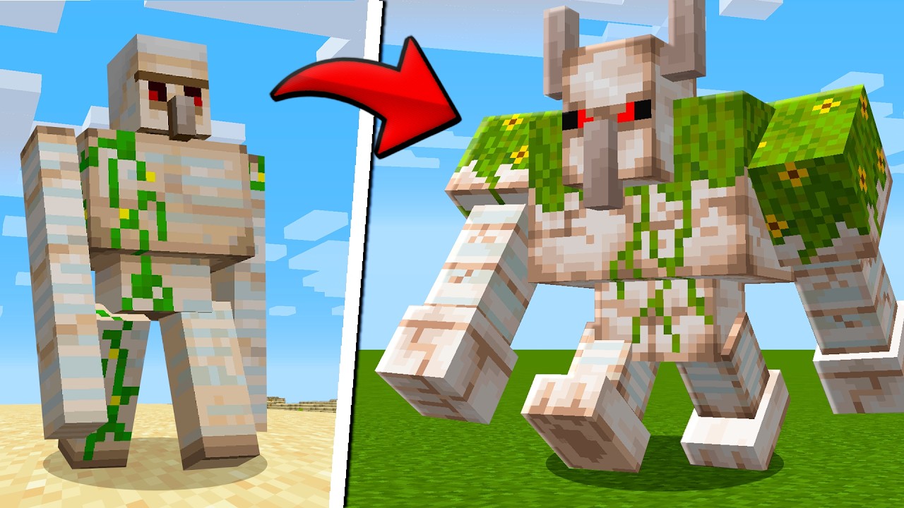 I Remade Every Mob Better in Minecraft - Minecraft videos